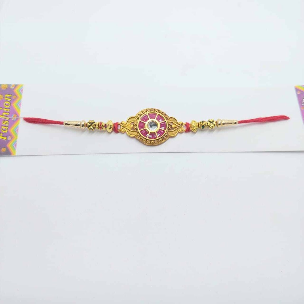 Designer Rakhi 61 – Traditional & Handmade Raksha Bandhan Thread for ...