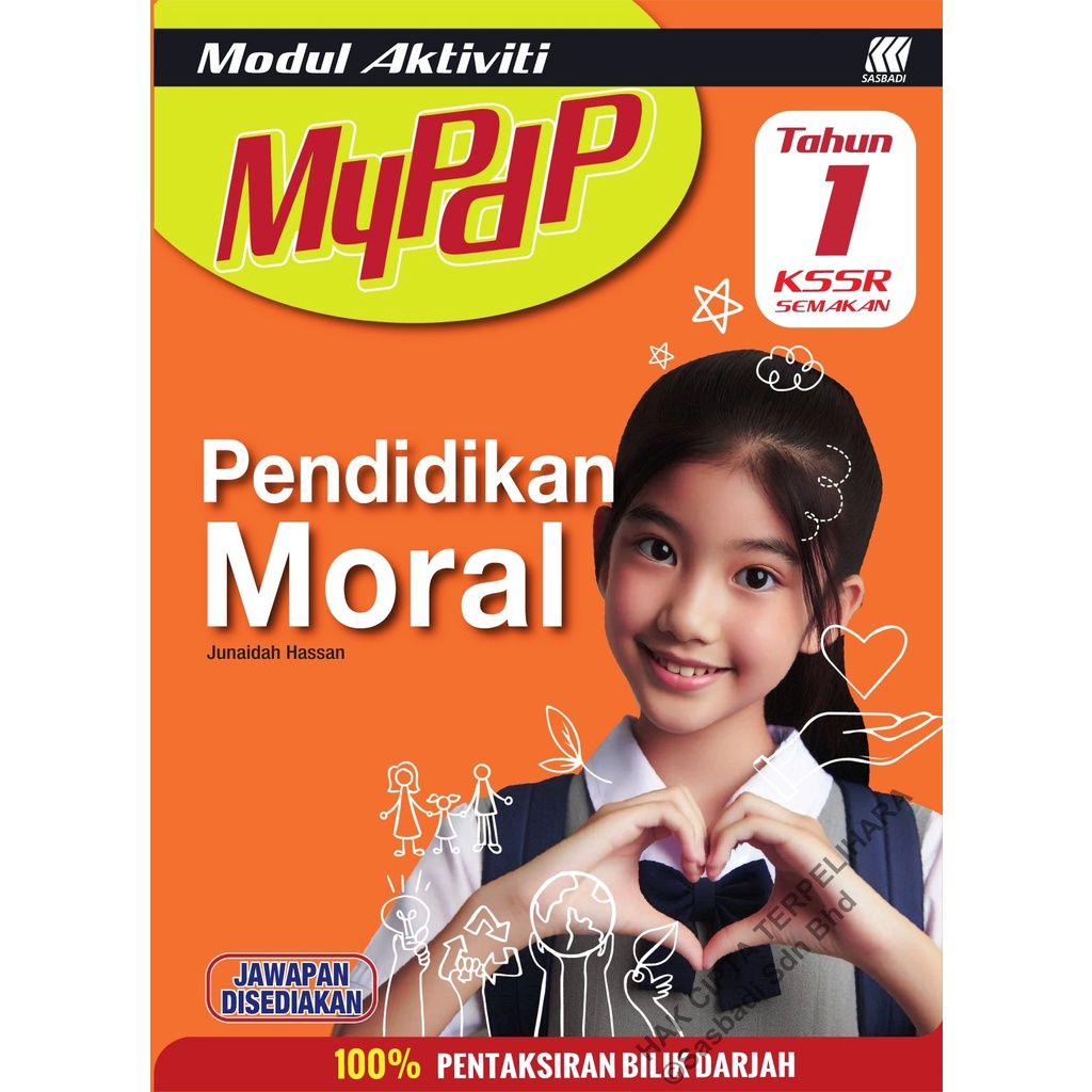 Sasbadi: Modul Aktiviti MyPdP: Pendidikan Moral: Tahun 1: BK25RPM1: 9789837741782 | Shopee Malaysia