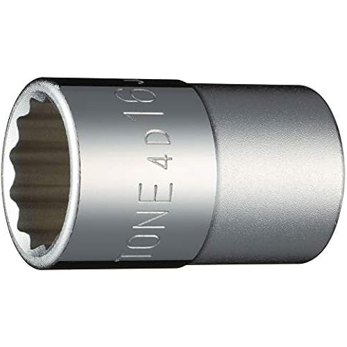 TONE socket 12 angles HP4D-16 insertion angle 12.7mm 1/2" width across ...