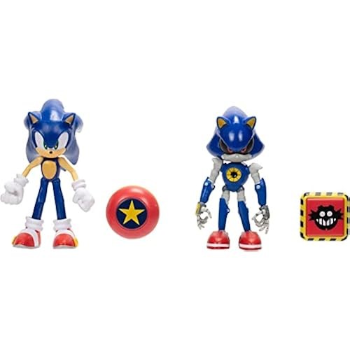 [Direct from JP] Sonic the Hedgehog 4" Articulated Action Figure 2-Pack ...