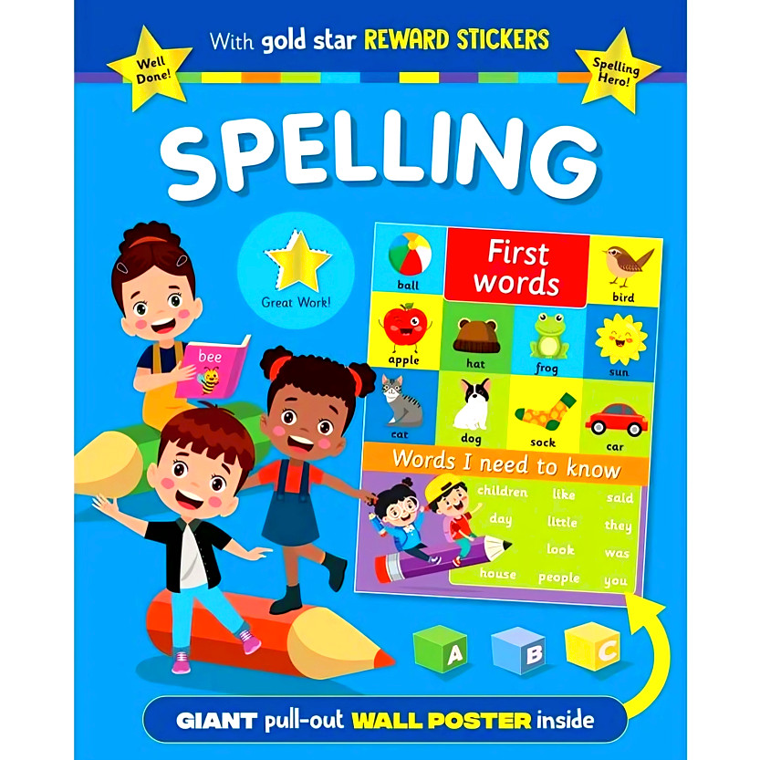 (BBW) GOLD STAR SPELLING POSTER BOOK (ISBN: 9781788246736) | Shopee ...