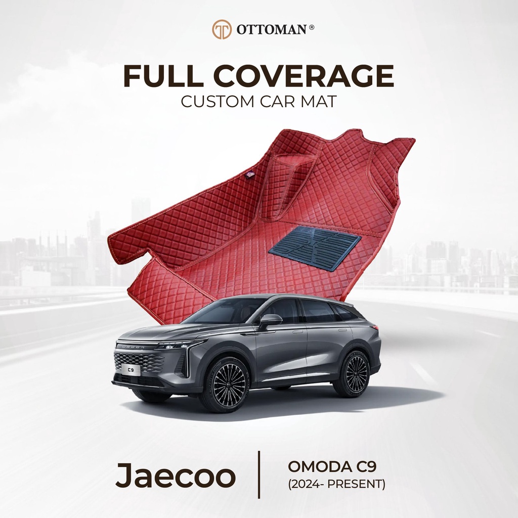 Ottoman Car Mat - Jaecoo Omoda C9 (2024-Present) | Shopee Malaysia