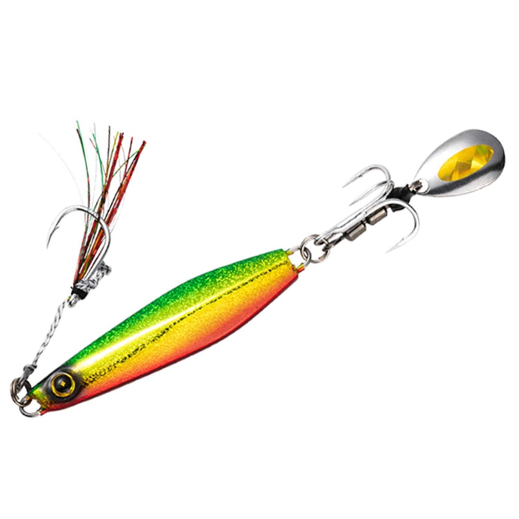 Hayabusa Metal Jig FS417 Jackeye Makimaki 40g #4 Keimura Akami Dokin ...