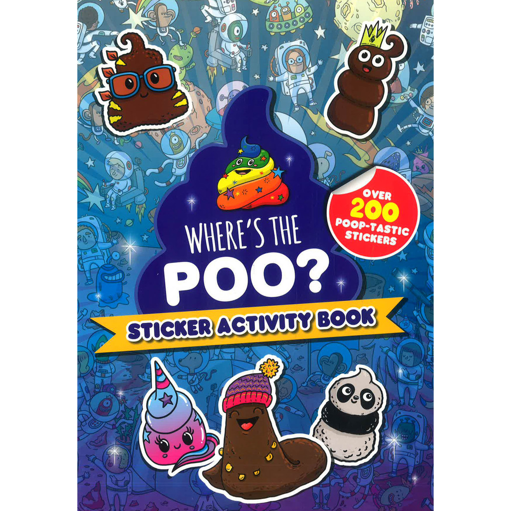 (BBW) WHERE'S THE POO? STICKER ACTIVITY BOOK (ISBN: 9781408364093 ...