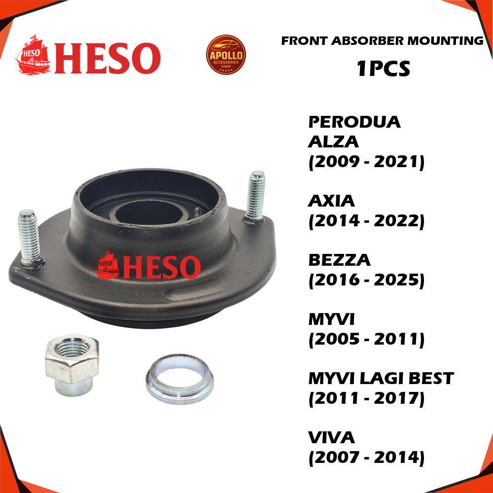 FRONT ABSORBER MOUNTING HESO PERODUA ALZA AXIA BEZZA MYVI LAMA MYVI ...