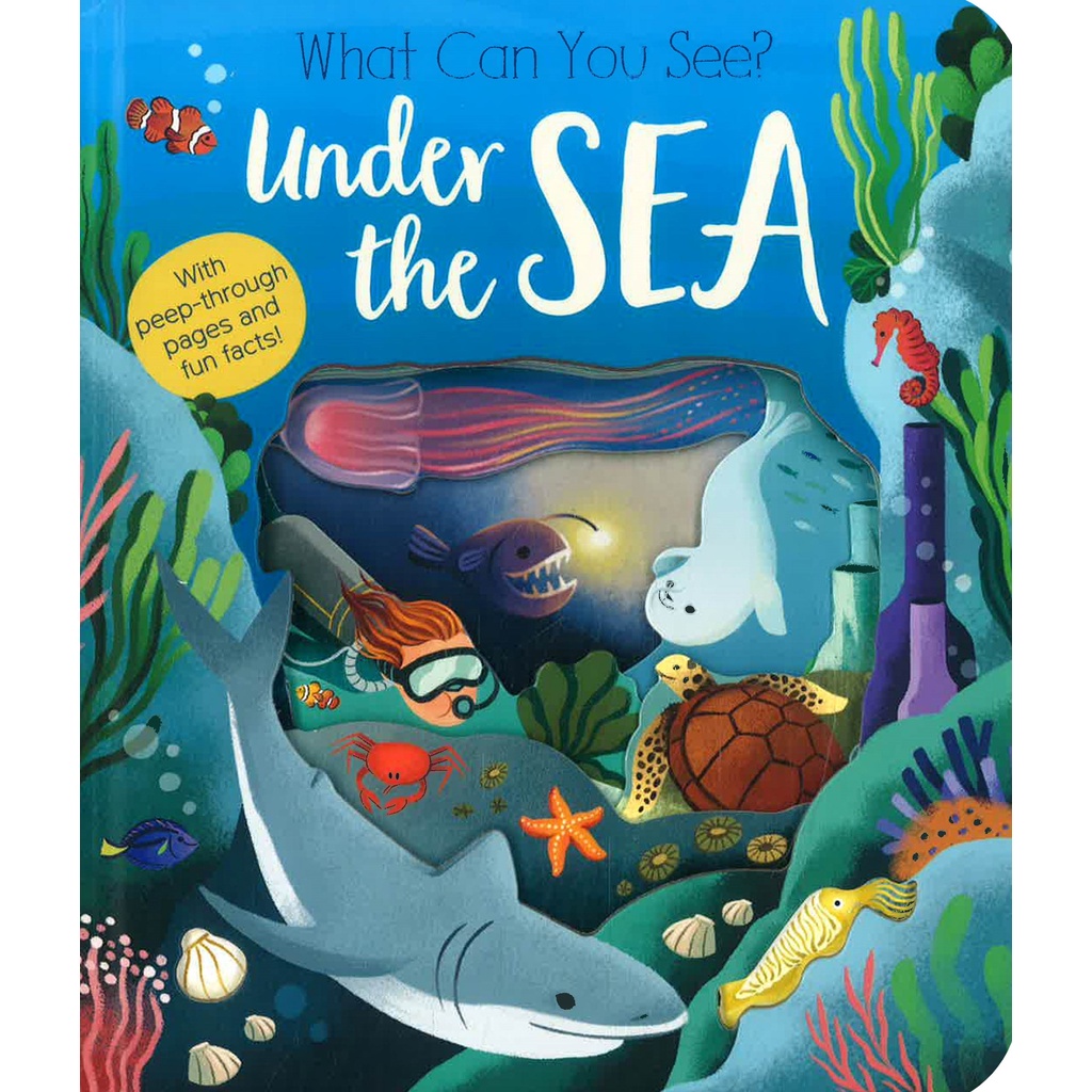 (BX) WHAT CAN YOU SEE? UNDER THE SEA (ISBN: 9781801045551) | Shopee ...