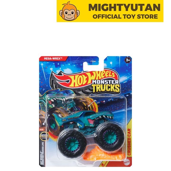 Hot Wheels Monster Trucks Mega-Wrex | Shopee Malaysia