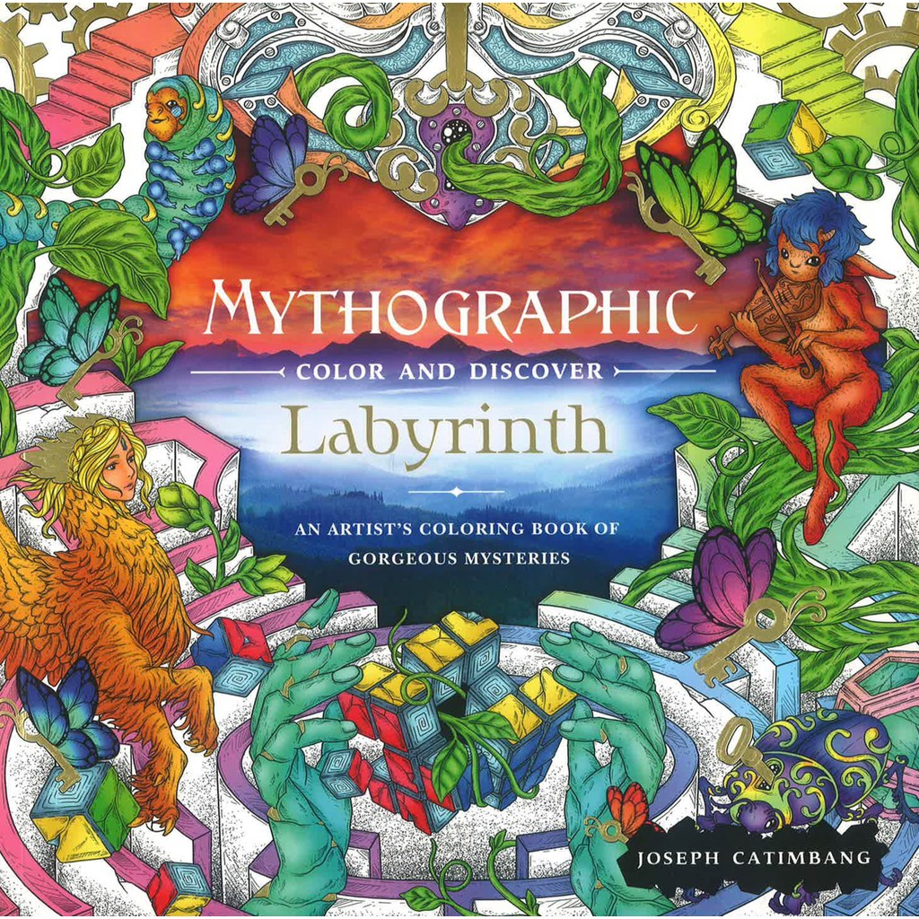 (BX) MYTHOGRAPHIC COLOR AND DISCOVER: LABYRINTH (ISBN: 9781250287816 ...