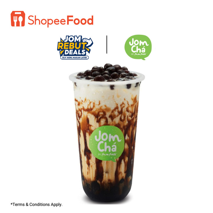 Jom Cha by Farm Fresh: Farm Fresh Milk with Brown Sugar Boba (Start 25 ...