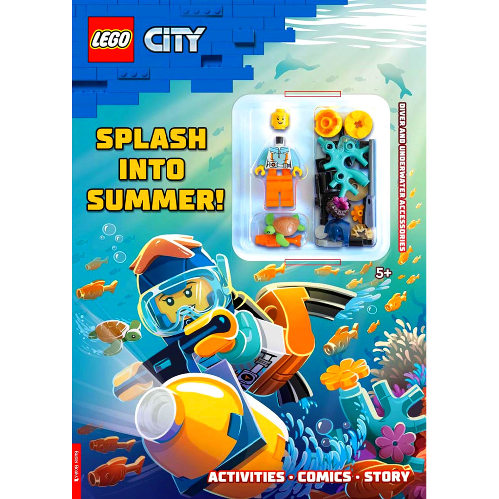 (BX) LEGO CITY: SPLASH INTO SUMMER! (WITH DIVER LEGO MINIFIGURE AND ...