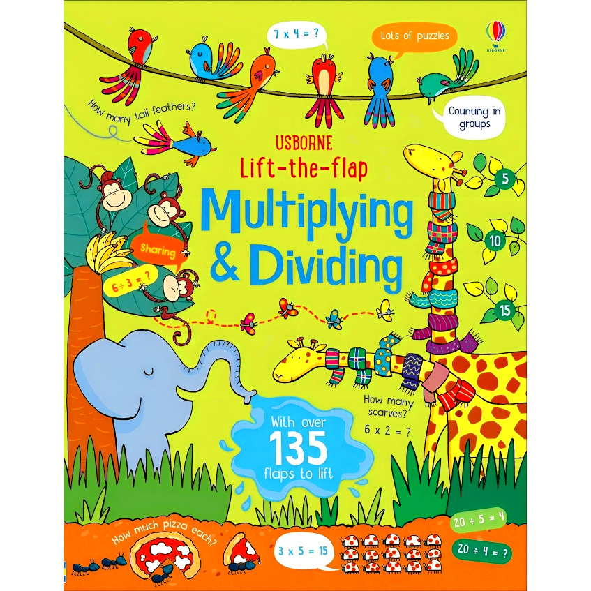 (BBW) USBORNE LIFT-THE-FLAP: MULTIPLICATION & DIVISION (ISBN ...