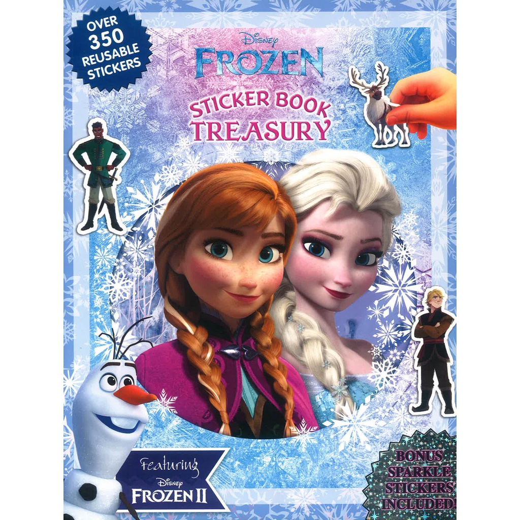 (BX) DISNEY FROZEN: STICKER BOOK TREASURY (ISBN: 9782764349830 ...