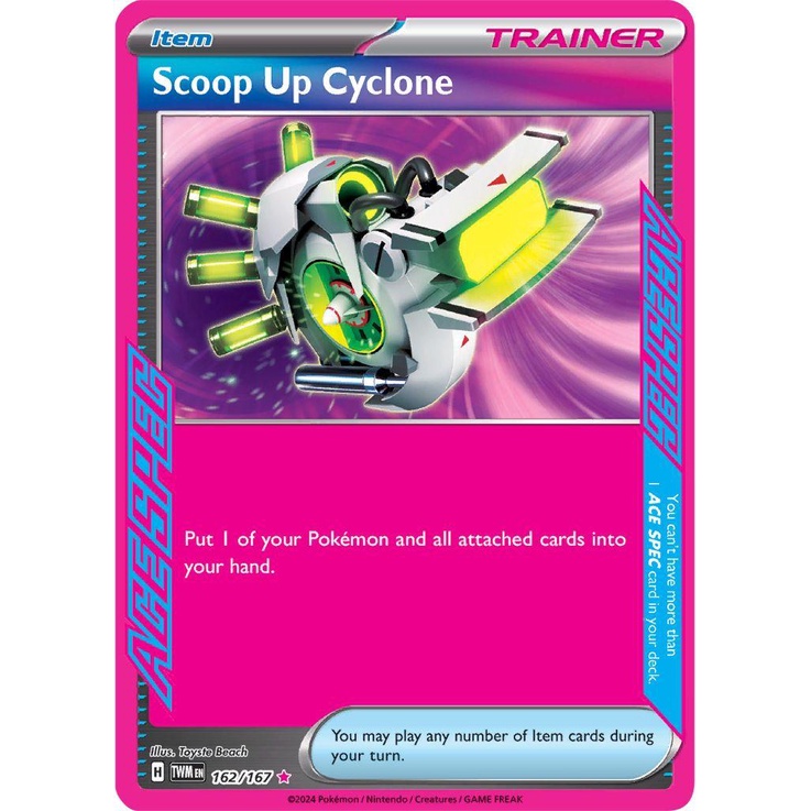 Scoop Up Cyclone - Ace Rare - Pokemon Twilight Masquerade singles ...