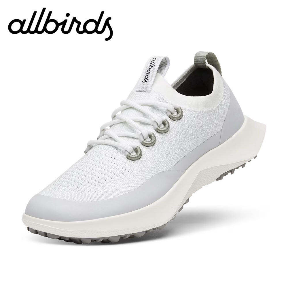 Allbirds Womens Tree Dasher 2 Utility Active Shoe - Blizzard/Hazy Pine ...