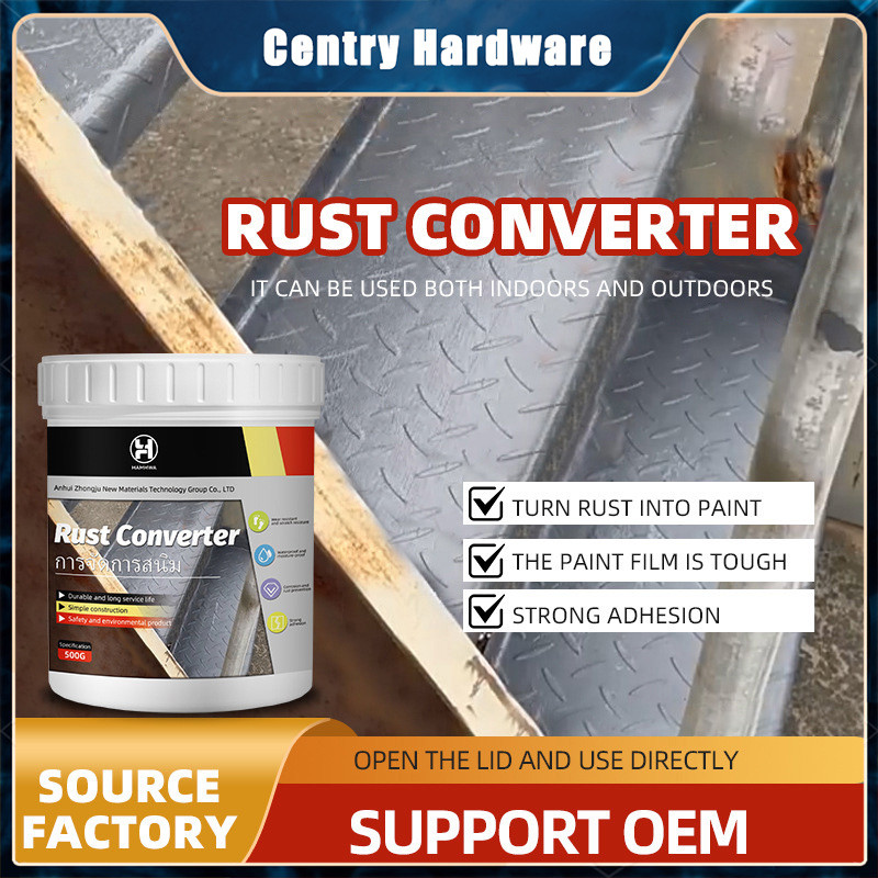500g Water Based Anti Rust Paint for Metal Surfaces, Durable Protection ...