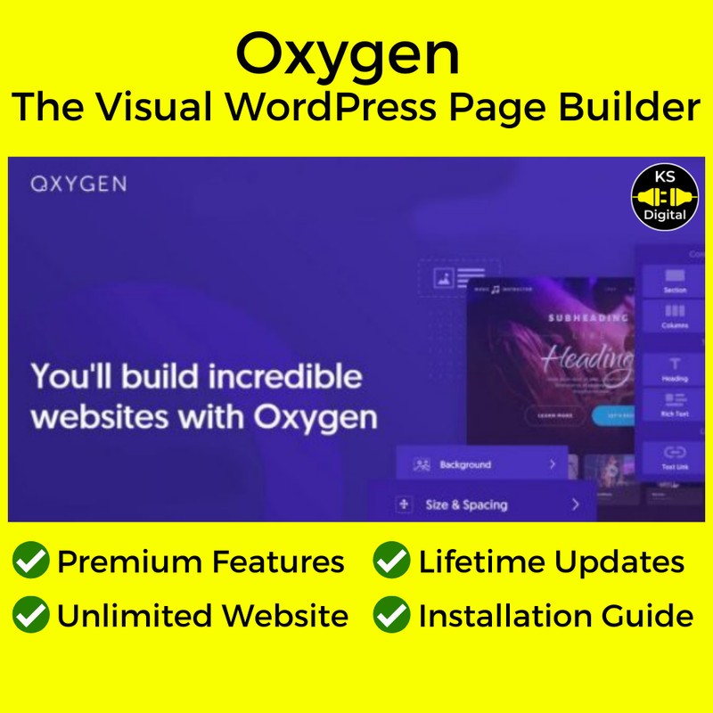 [Latest] Oxygen - The Visual Website Page Builder (Premium Version ...