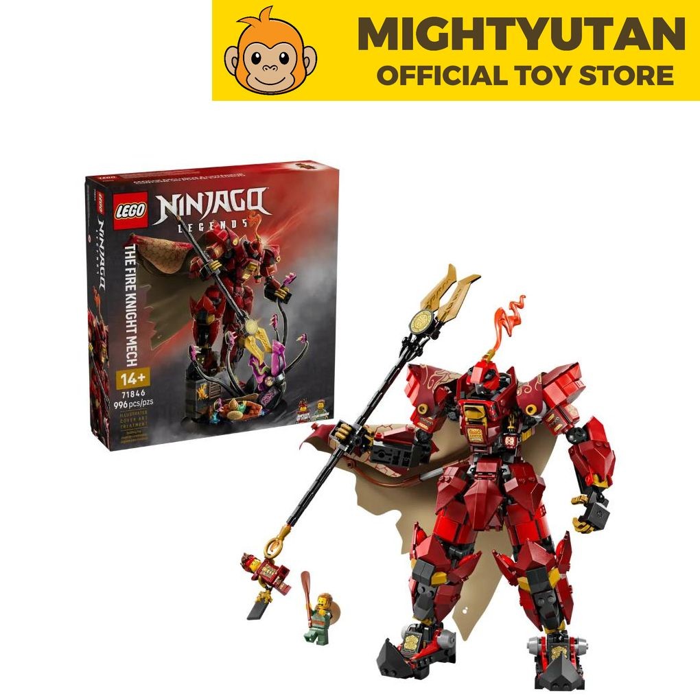 LEGO Ninjago 71846 The Fire Knight Mech | Shopee Malaysia