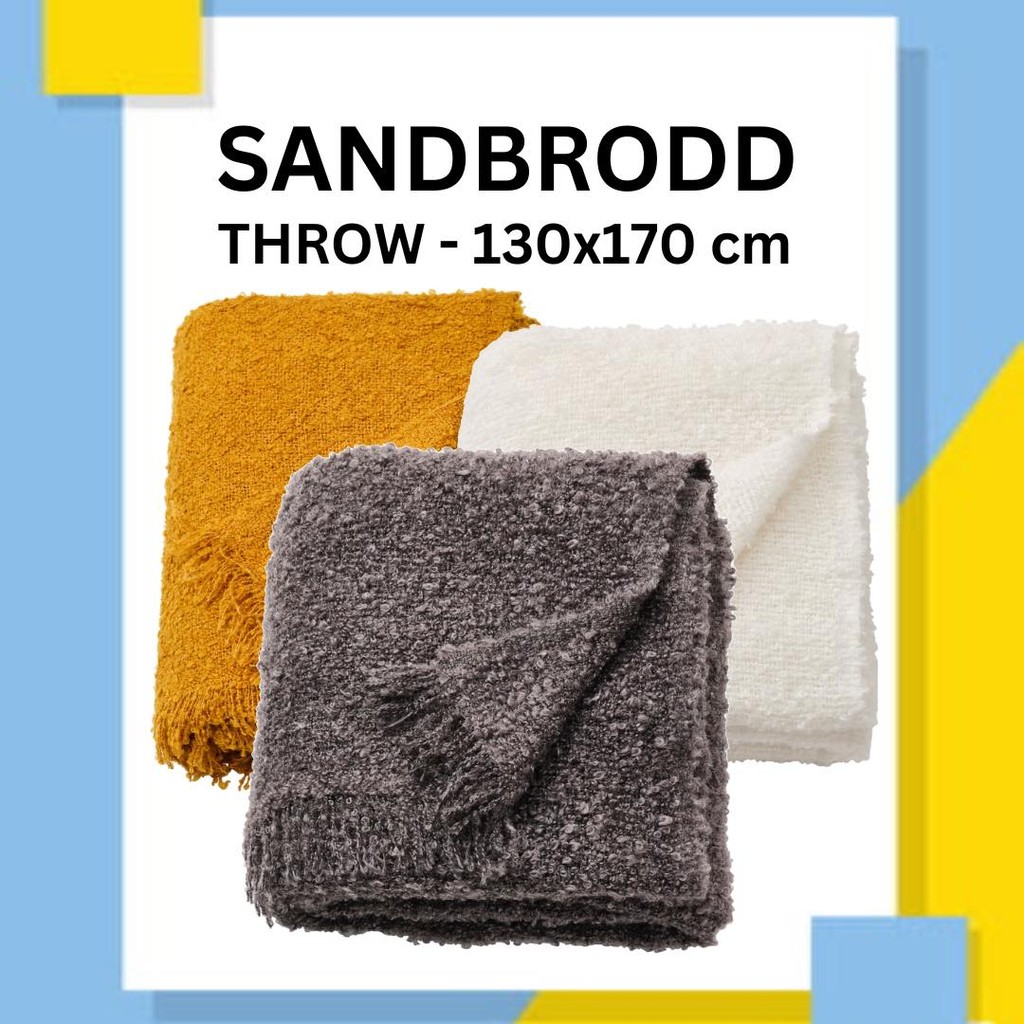 SANDBRODD Throw ( 130x170 cm ) | Shopee Malaysia