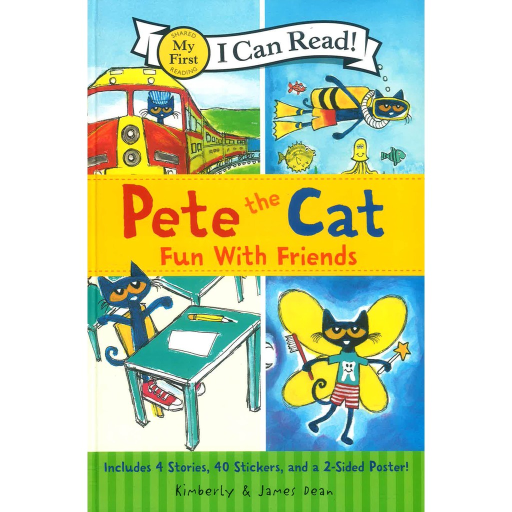 (BX) PETE THE CAT: FUN WITH FRIENDS COLLECTION (ISBN: 9780063216747 ...