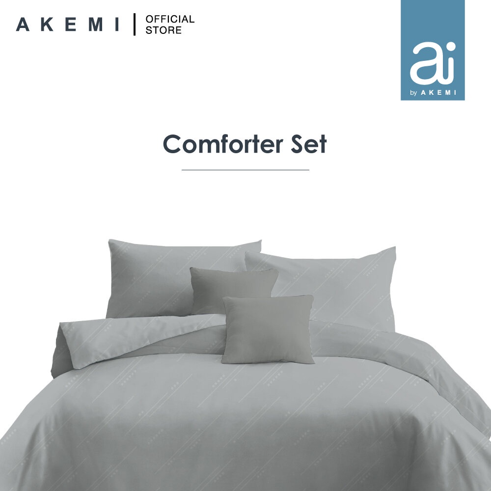 ai by AKEMI Colourkissed Collection Comforter Set | 100% MicroXT 700TC (Queen) | Shopee Malaysia