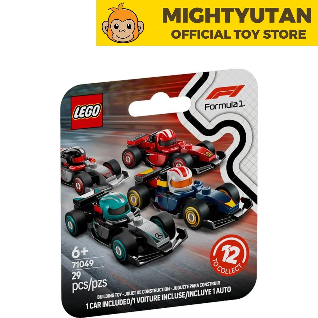 LEGO Minifigures 71049 F1 Collectible Race Cars Complete Set Of 12 | Shopee Malaysia