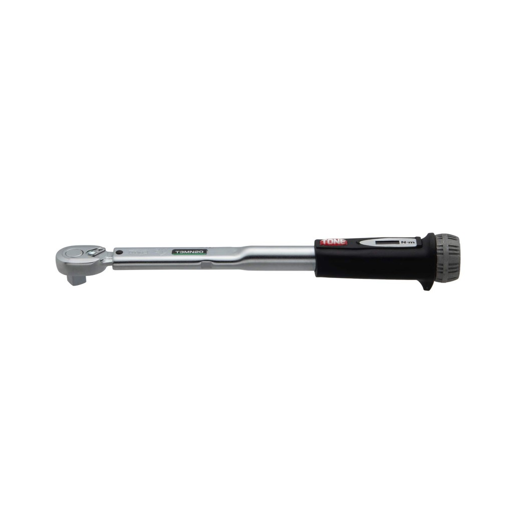 TONE Preset Torque Wrench 9.5mm Socket Black High Precision Direct Set ...