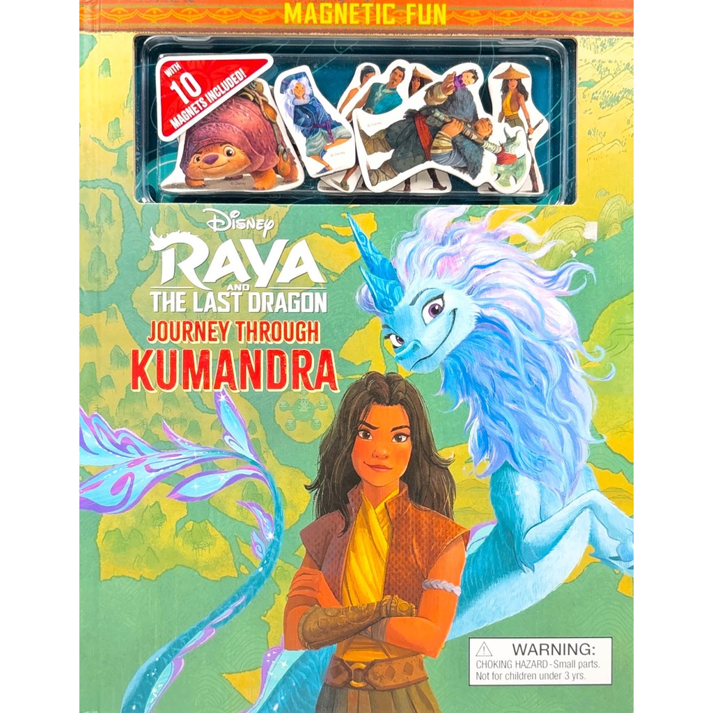 (BX) DISNEY: RAYA AND THE LAST DRAGON: JOURNEY THROUGH KUMANDRA (ISBN ...