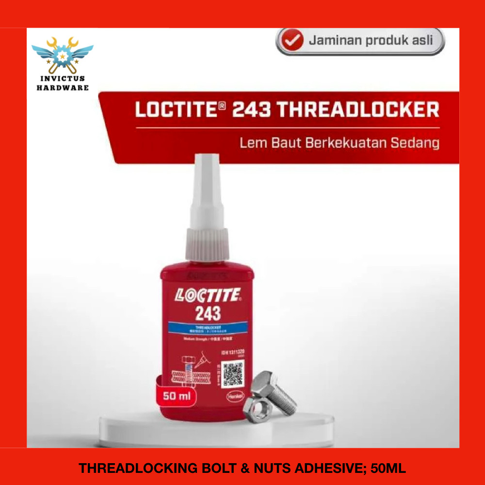 DIY MODIFY BODYKIT MOTOR SKRU 243 LOCTITE THREADLOCKER HEAVY DUTY SPORT ...