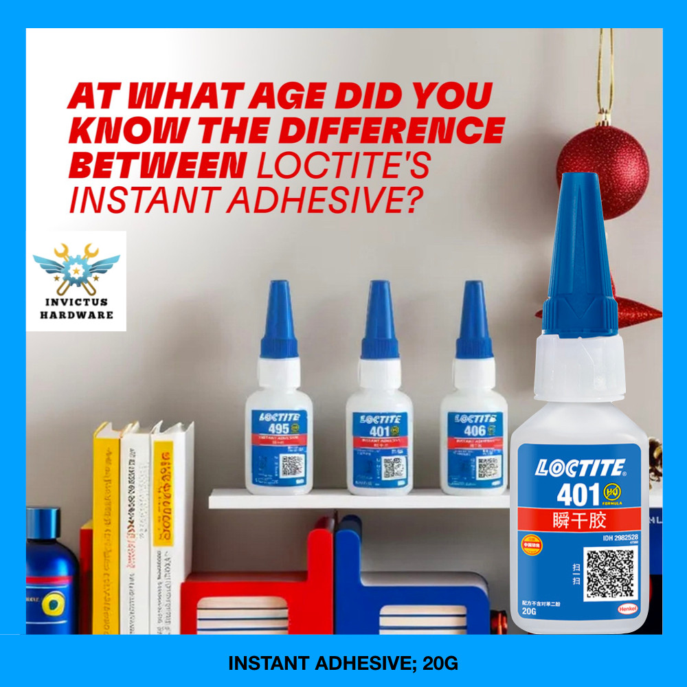 STRENGTH 2900psi Loctite 401 instant adhesive glue 20ml gem stone shoe ...