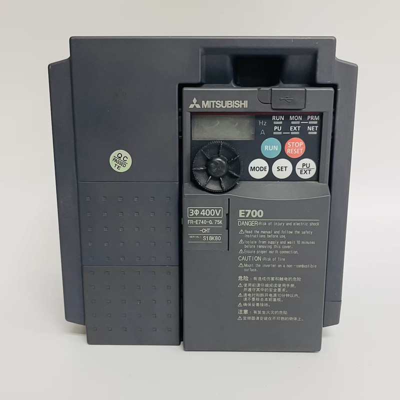 [REFURBISH- Used Type] MITSUBISHI FR-E740-0.75K-CHT-[2T] Inverter [1 to ...