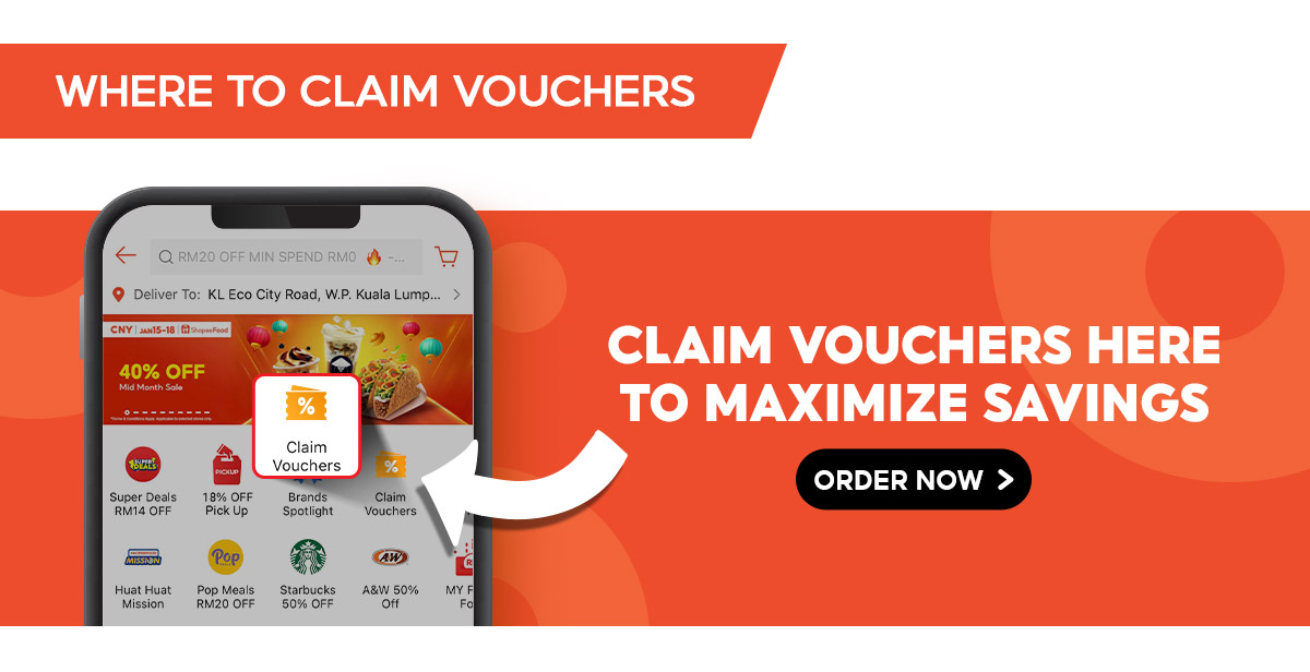 ShopeeFood Pickup 2025 | No Queues + Save On Delivery Fee | Shopee Malaysia