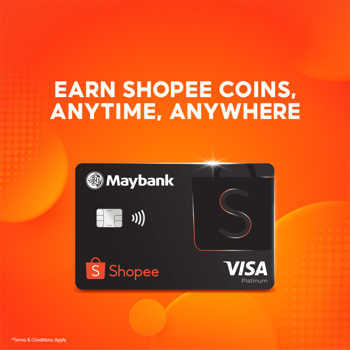 Maybank Shopee Credit Card | Earn Shopee Coins. Anytime. Anywhere | January 2024 | Shopee Malaysia