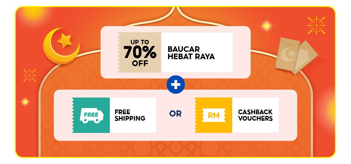 Raya Bersama Shopee Sale 2024 | Free Shipping No Min. Spend | Shopee ...