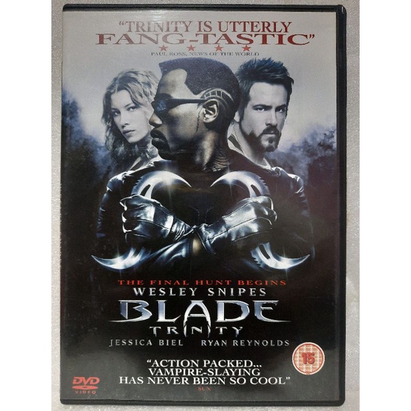 BLADE TRINITY (2-DISC SPECIAL EDITION DVD) | Shopee Malaysia