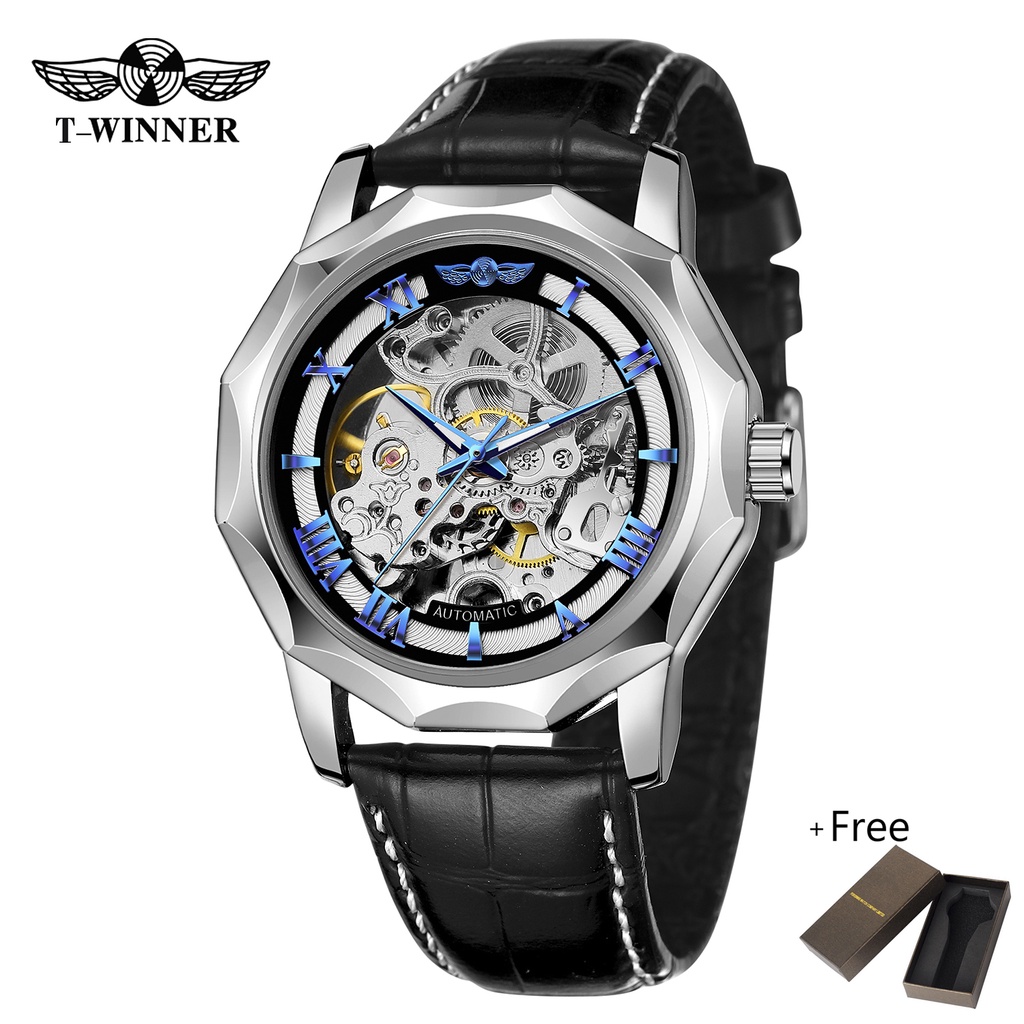 Original T-Winner watch Top Brand Luxury Mechanical Watch Men's ...