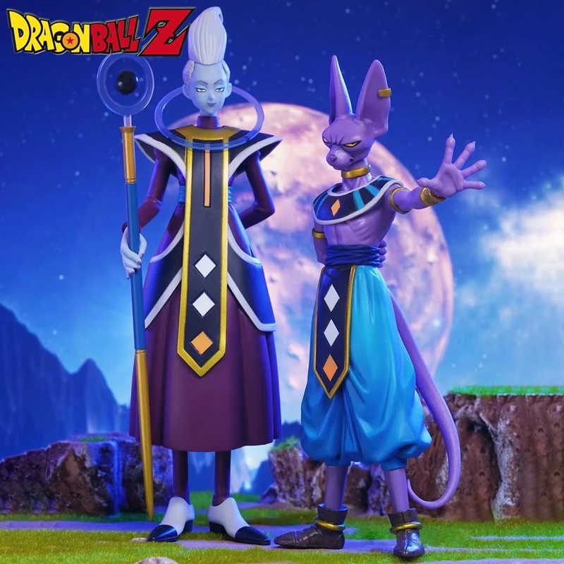 Anime Dragon Ball Z Figure Gods Of Destruction Dxf Whis Figures Beerus ...