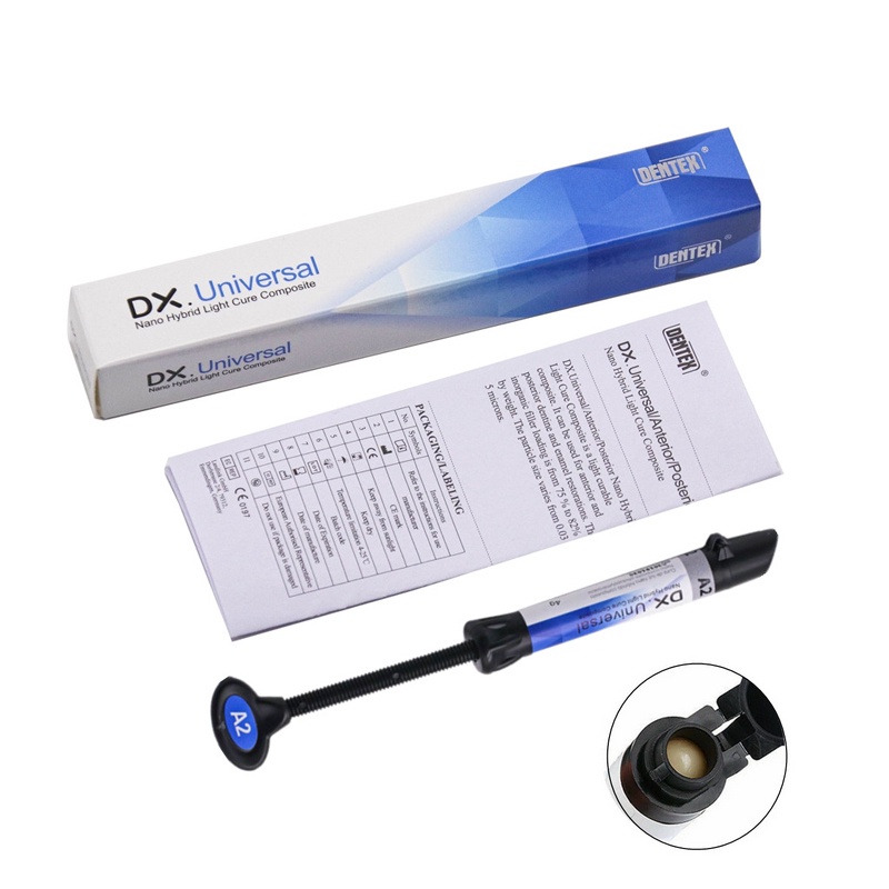 HoubIII Original Dental Light Cure Composite Resin Universal Adhesive Bonding Refill Syringe ...