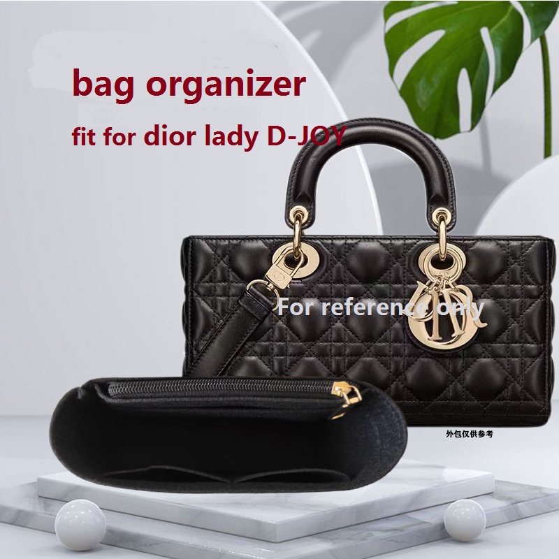 【soft and light】inner bag organiser insert FOR dior lady D-JOY bag in bag multi pocket ...