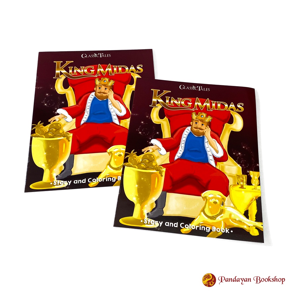 King Midas Classic Tales Story and Coloring Book | Shopee Malaysia