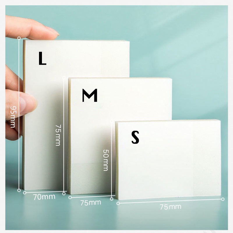 Transparent Sticky Pad Sticky Index note Label Sticker Marker Signs ...