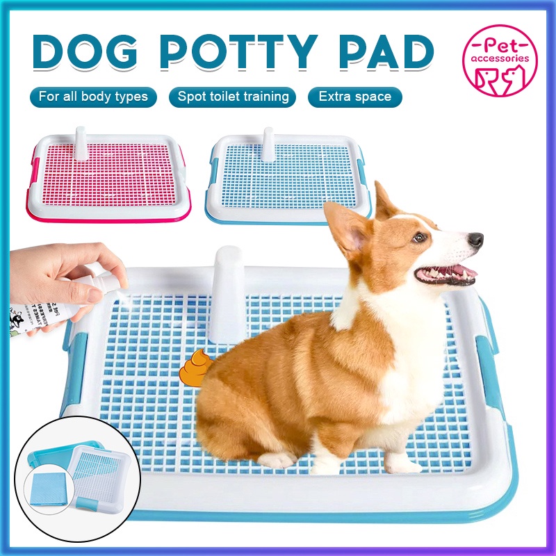 Dog Training Potty Pad(With Stand) dog pee pad tray pet poop tray ...