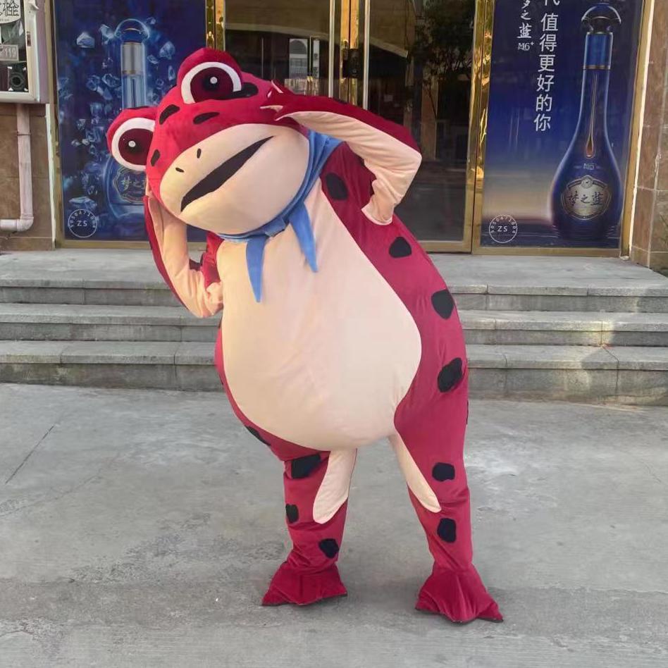 Frog Costume With Dual Air Blower Frog Doll Clothes Sell Seed Show ...