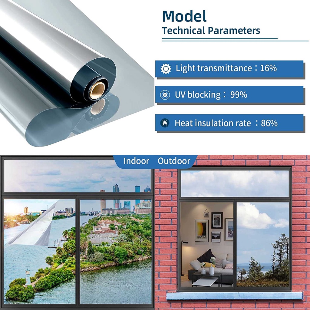 3M HD explosion-proof window film one way mirror Heat Control Anti ...