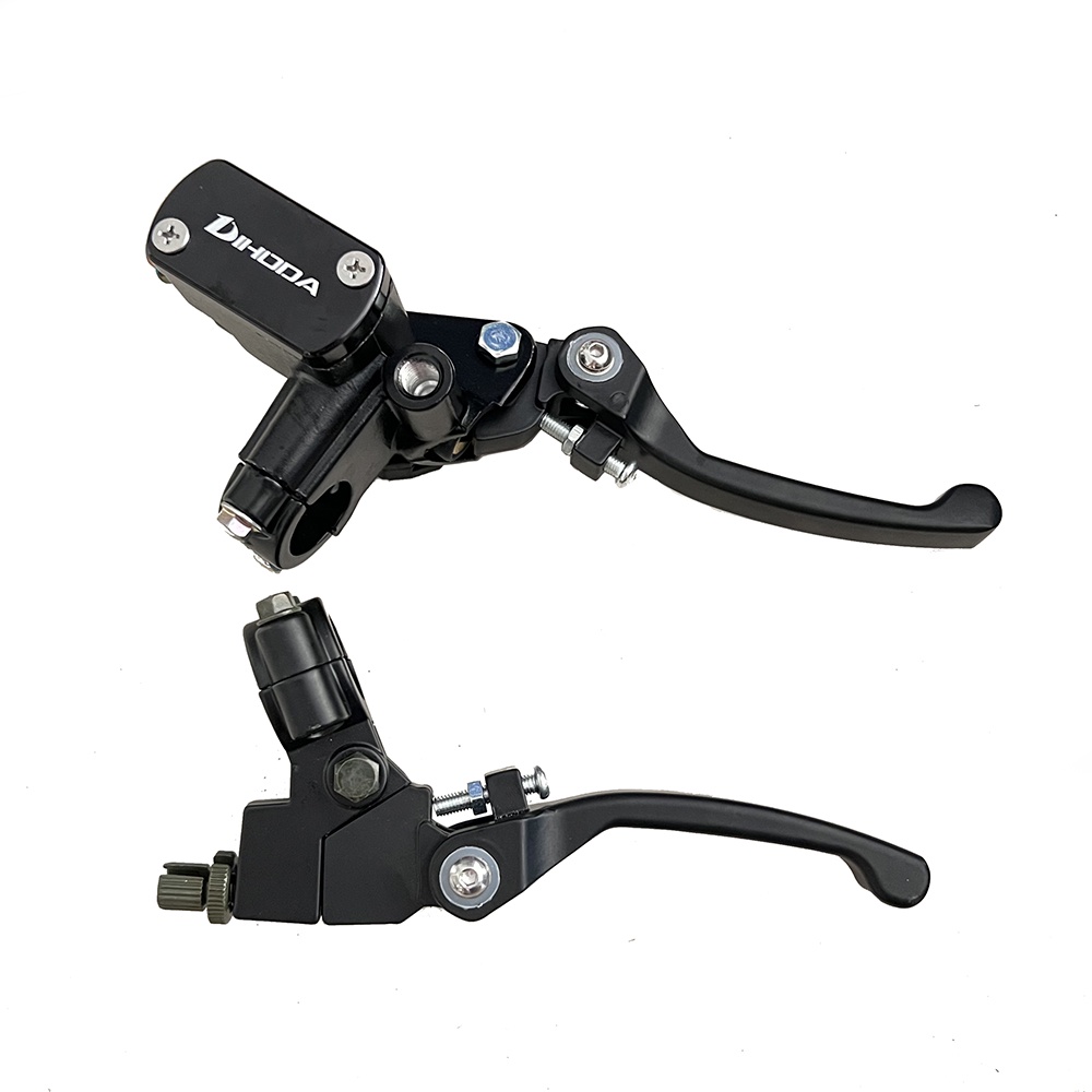 22mm Folding Handlebar Pit Dirt Bikes Clutch Brake Lever For 50cc ...