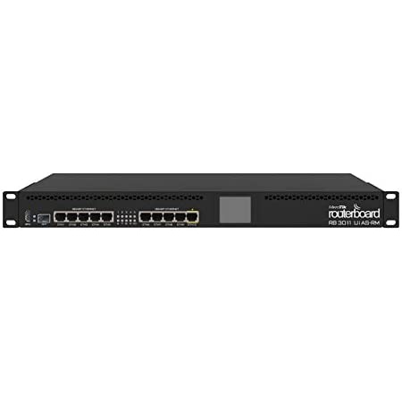 Mikrotik RB3011UIAS-RM RouterBOARD 10xGigabit Ethernet, USB 3.0, LCD ...