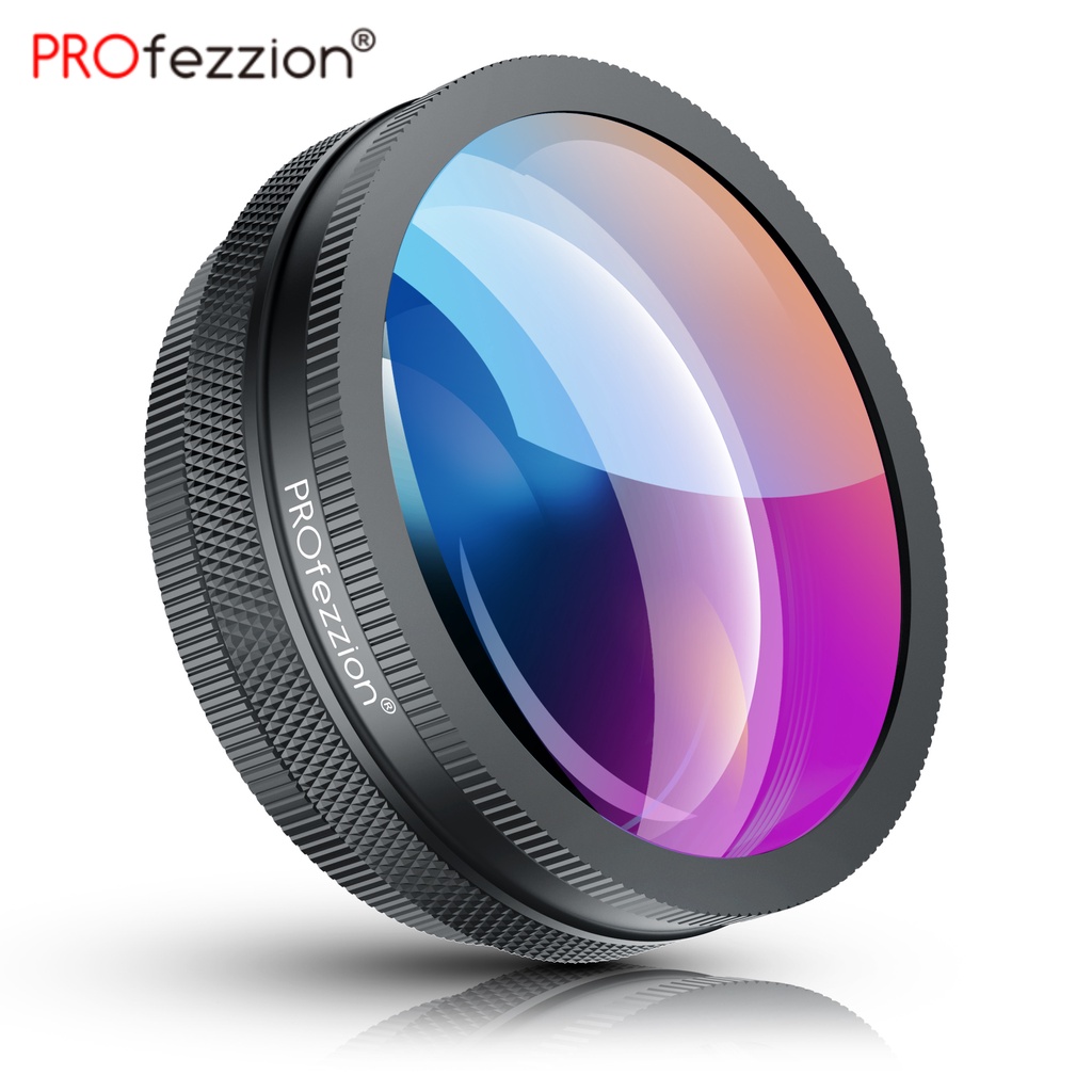 PROfezzion WAL-52X18 Add-on Lens 18mm Wide-angle & 10X Macro Lens 2 in ...