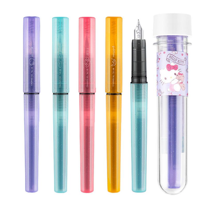 Japanese Platinum Fountain Pen Small Meteor Ink Sac New Color Sanrio Co ...