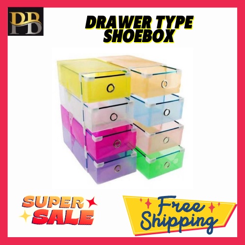 Bff Shoe box Storage Organizer Shoebox Rack Drawer Type BUY 5 pcs to ...