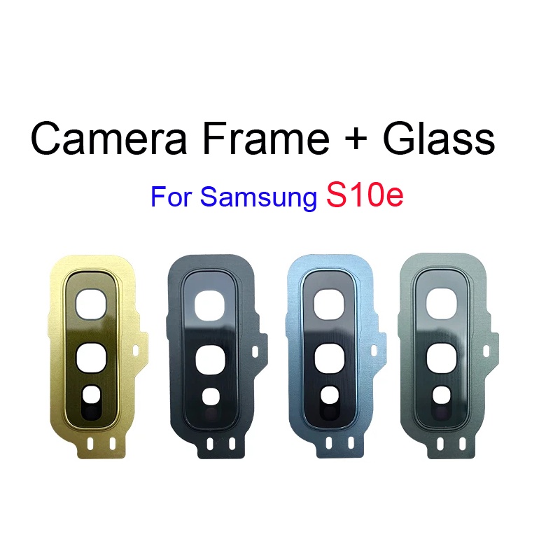Back Camera Frame And Glass Lens For Samsung Galaxy S10e | Shopee Malaysia