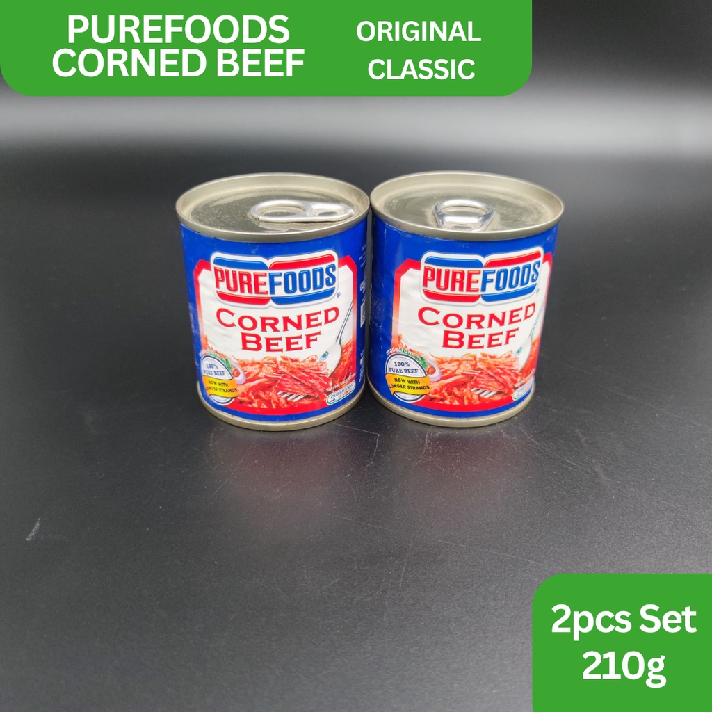 Purefoods Corned Beef 150g 380g 210g x 2 (2pcs Set) | Shopee Malaysia